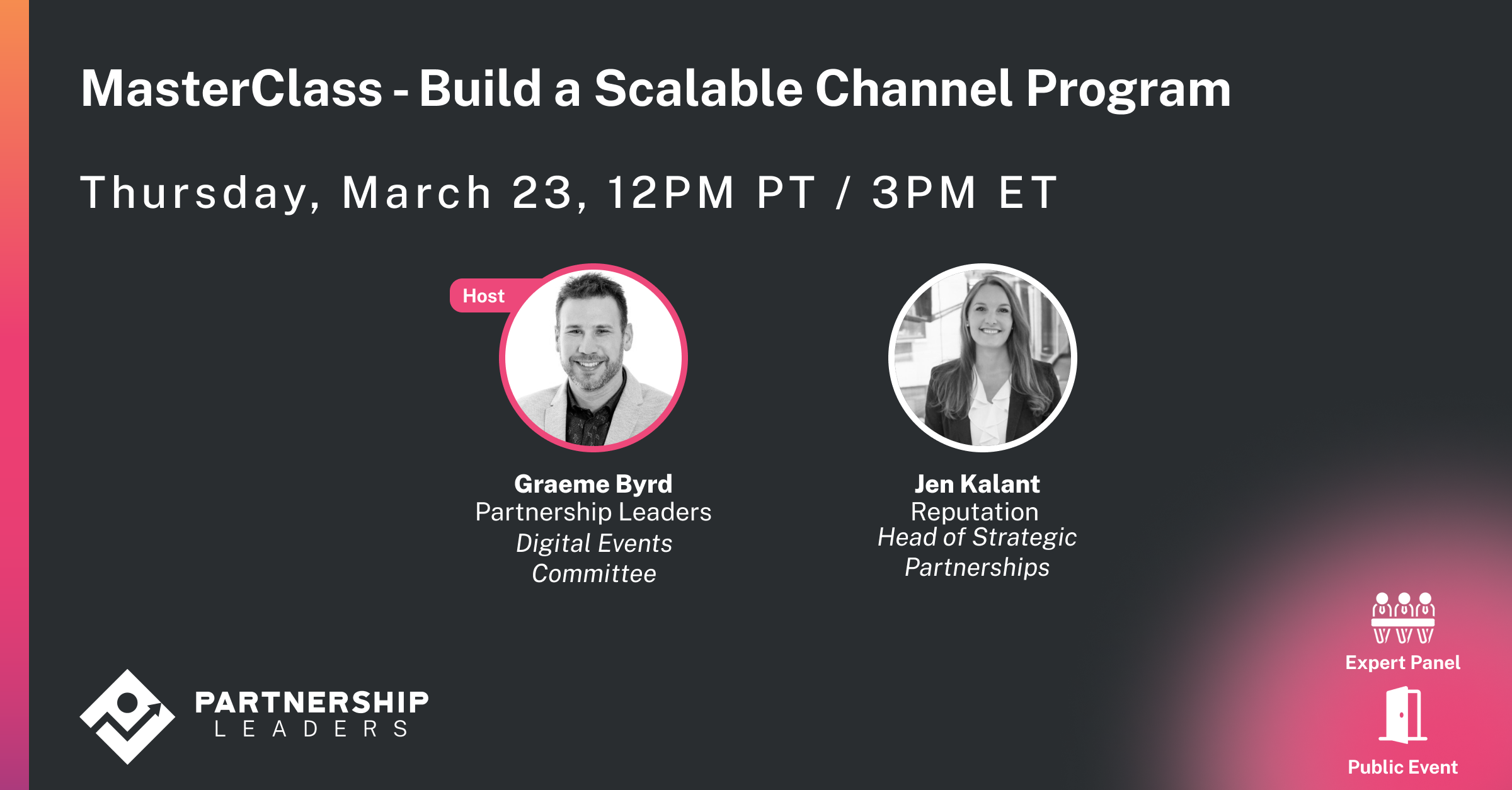 MasterClass - Build a Scalable Channel Program